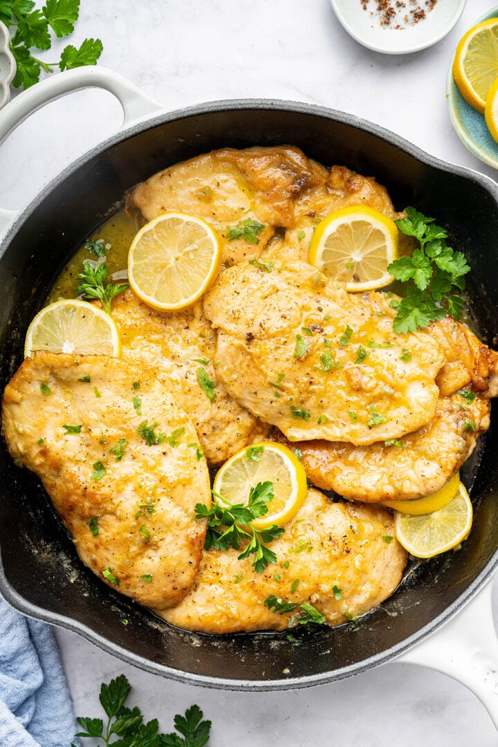 Pollo al Limone (Italian Lemon Chicken) - The Savory Cipolla