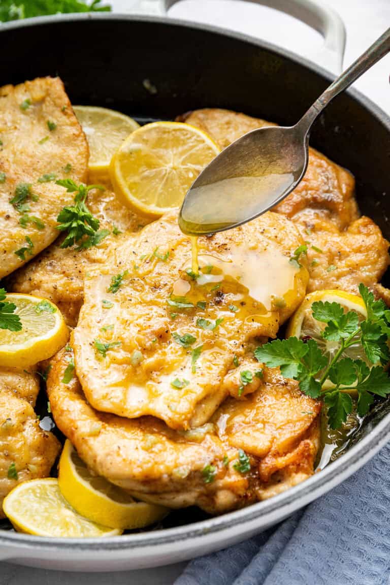 Pollo al Limone (Italian Lemon Chicken) - The Savory Cipolla
